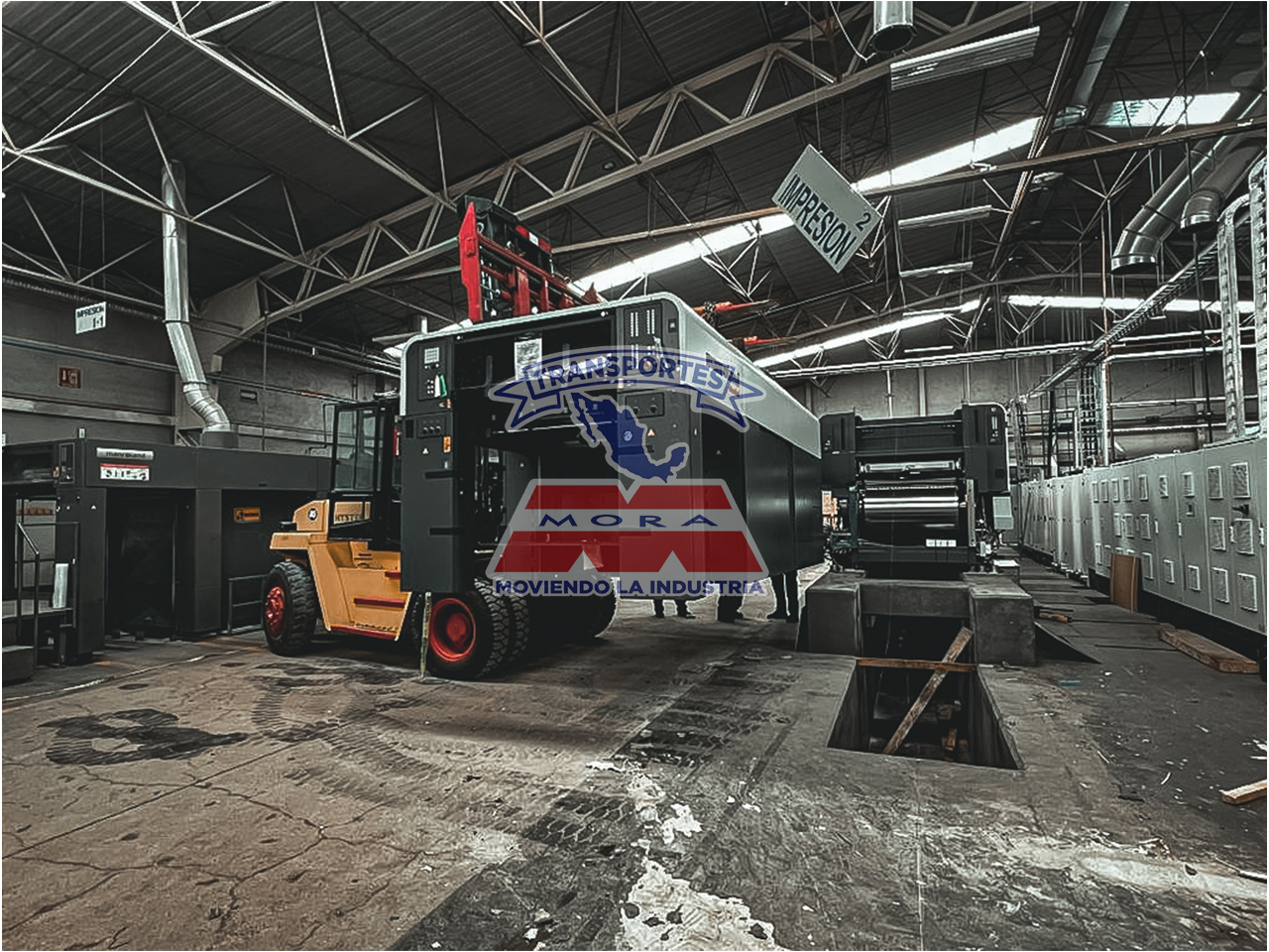 Transportes Mora – 25 años de experiencia.